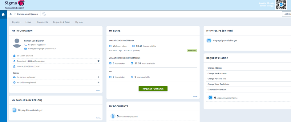 Logging in – Sigma Personeelsdiensten