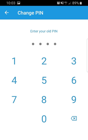 Changing PIN – Sigma Personeelsdiensten